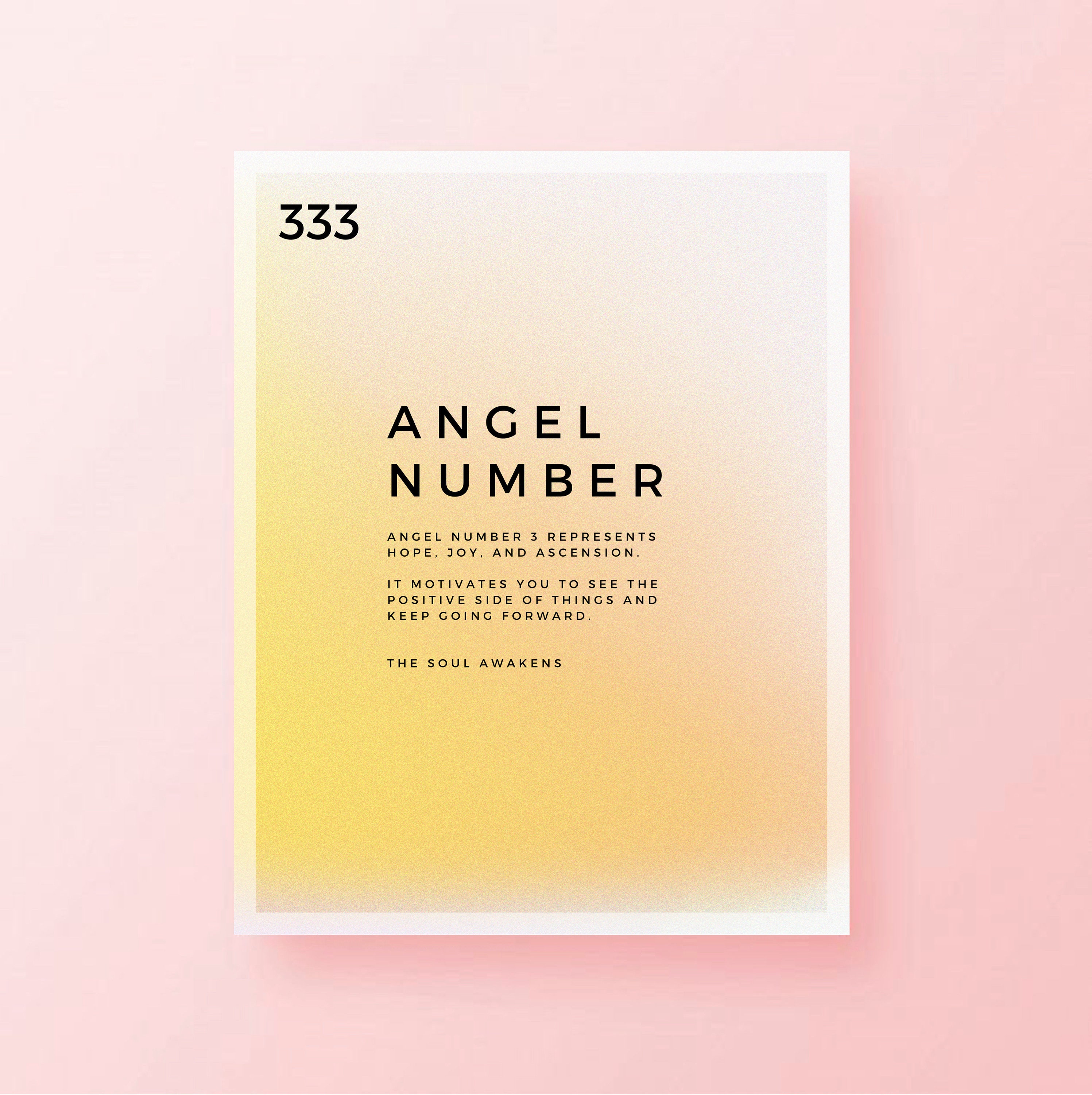 Wall Hangings Spiritual Art Print Gradient Poster Art Print Download ...