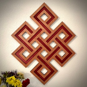 Celtic Knot Infinity Symbol Layered Wood Wall Art Celtic - Etsy