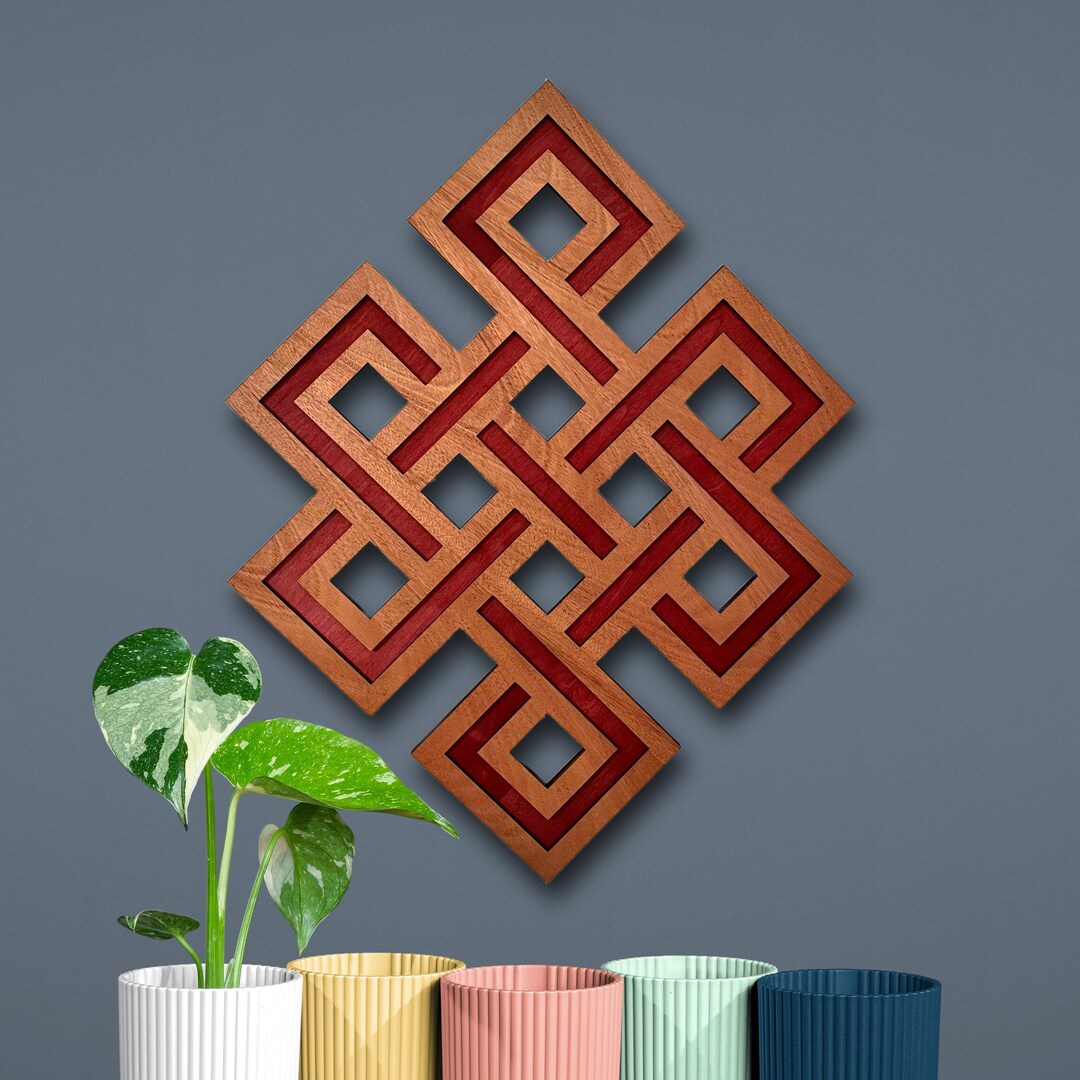 Celtic Knot, Infinity Symbol, Layered Wood Wall Art, Celtic Decor - Etsy