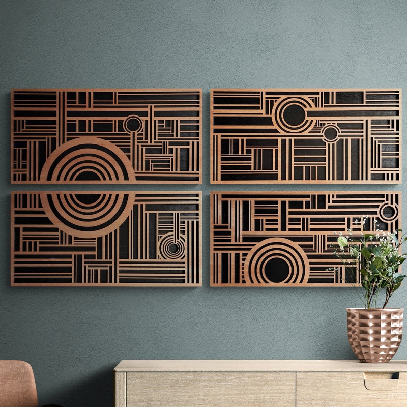 Geometric Wall Art - Etsy