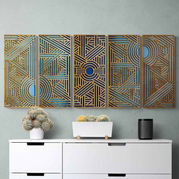 3 Panel Wall Art - Etsy