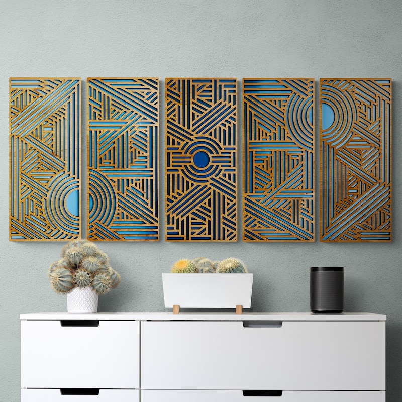3 Panel Wall Art - Etsy