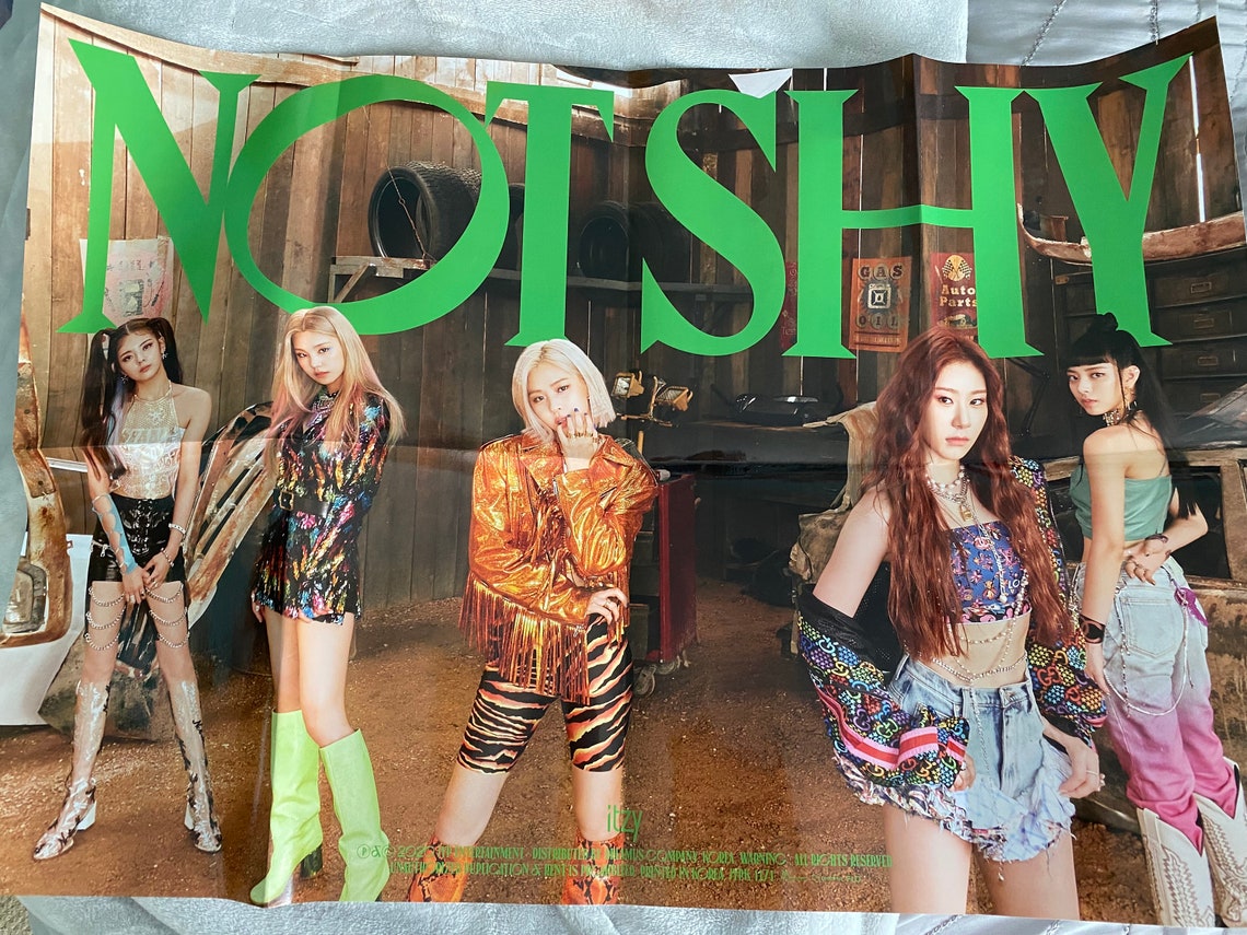 ITZY Not Shy Album - Etsy