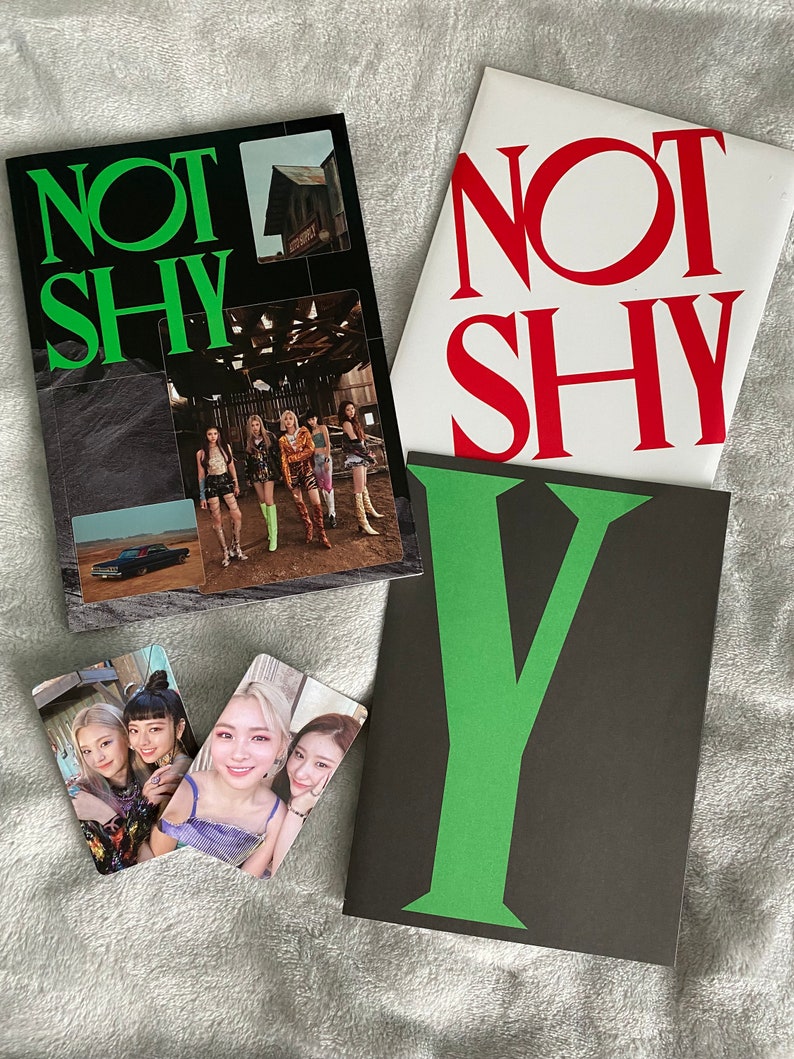 ITZY Not Shy Album - Etsy