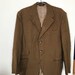 Vintage Checkered Tweed Jacket - Saxon Hawk of Saville Row - Etsy
