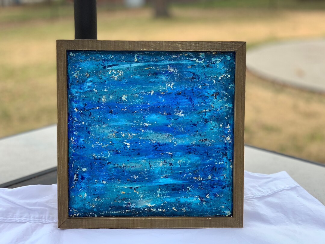 Acrylic Textured Wood Panel-wall Art-wall Decor-home Decor - Etsy