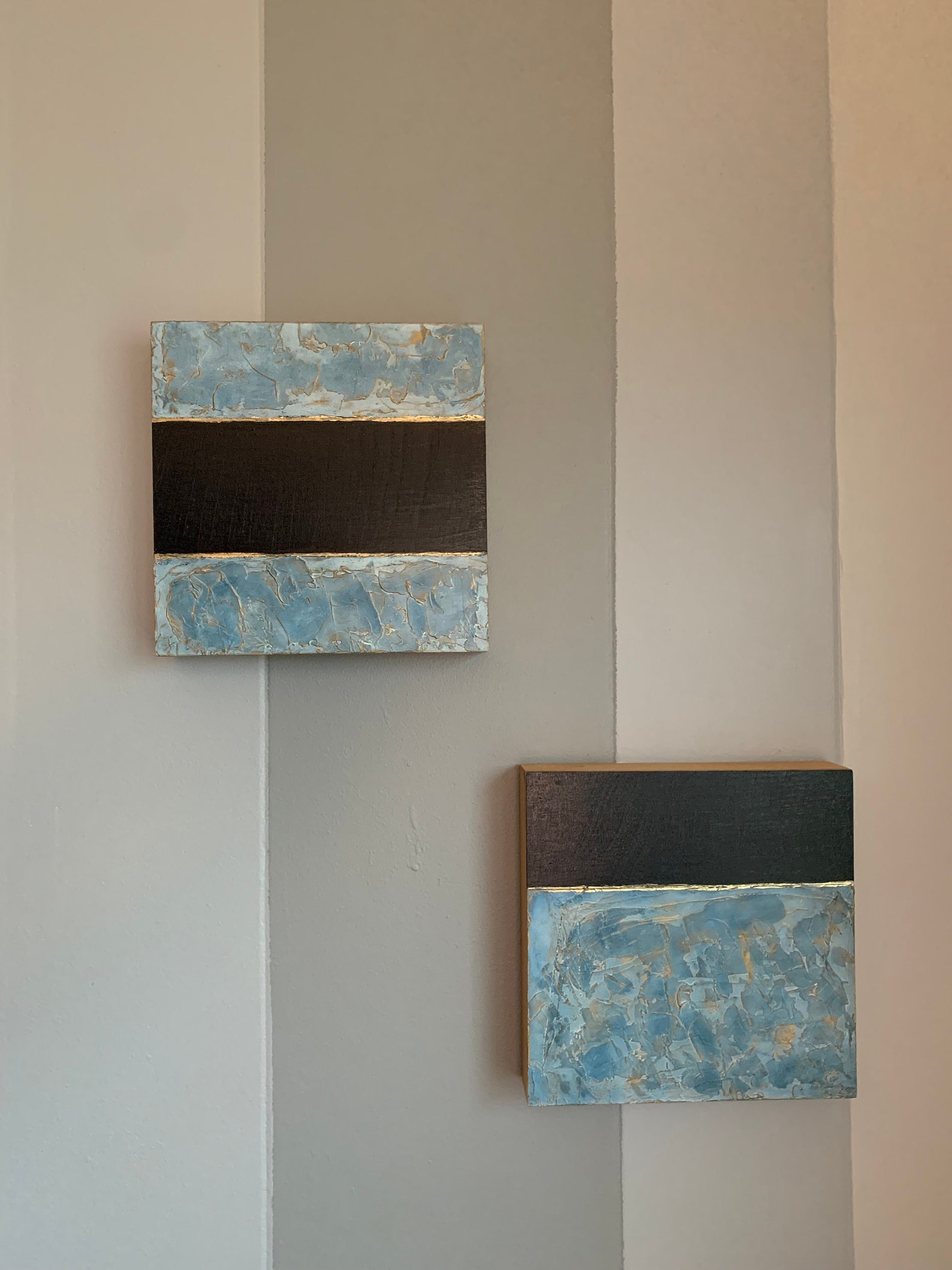 Texture Acrylic on Wood Panel-wall Art-wall Decor-home Decor - Etsy