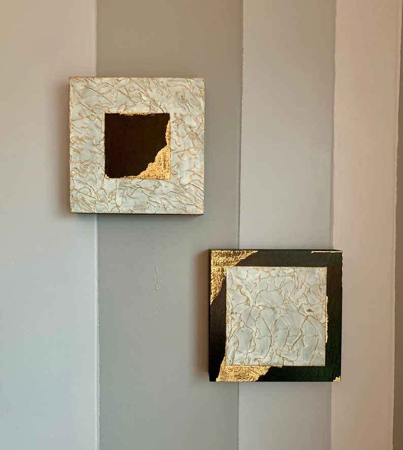 Textured Acrylic on Wood Panel-wall Art-wall Decor-home Decor - Etsy