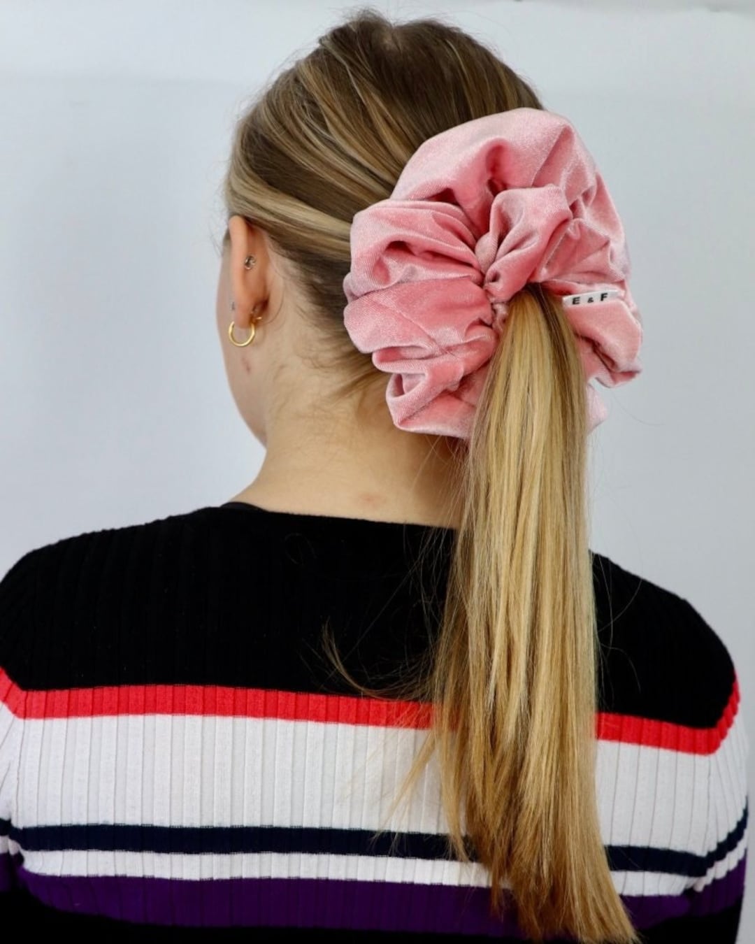 Pink Scrunchie, XXL Scrunchie, XL Scrunchie, Hair Ties, Hair ...