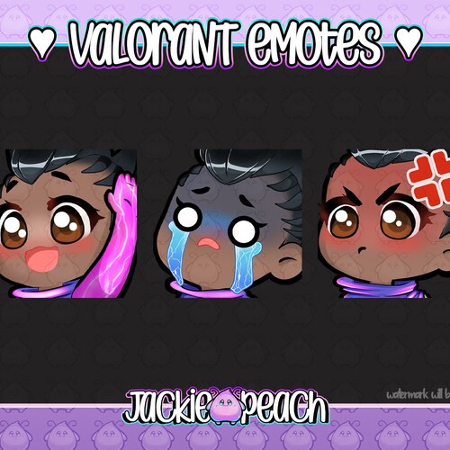 Valorant Kayo Emotes/ Valorant Kayo Cute/ Valorant Kayochibi/ - Etsy ...