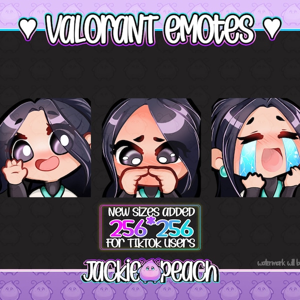 Reyna Valorant Emotes - Etsy