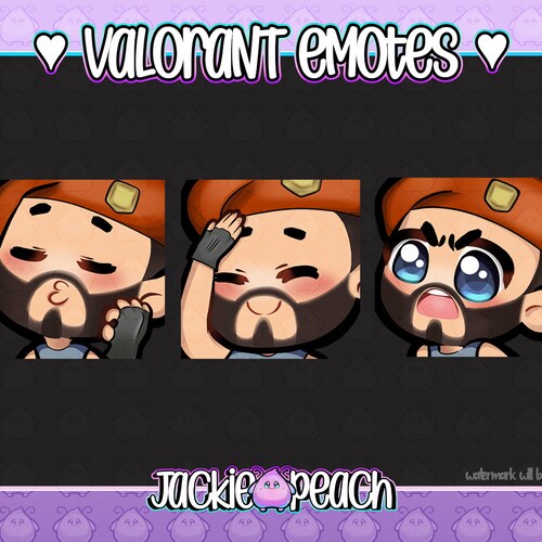 Valorant Kayo Emotes/ Valorant Kayo Cute/ Valorant Kayochibi/ - Etsy ...
