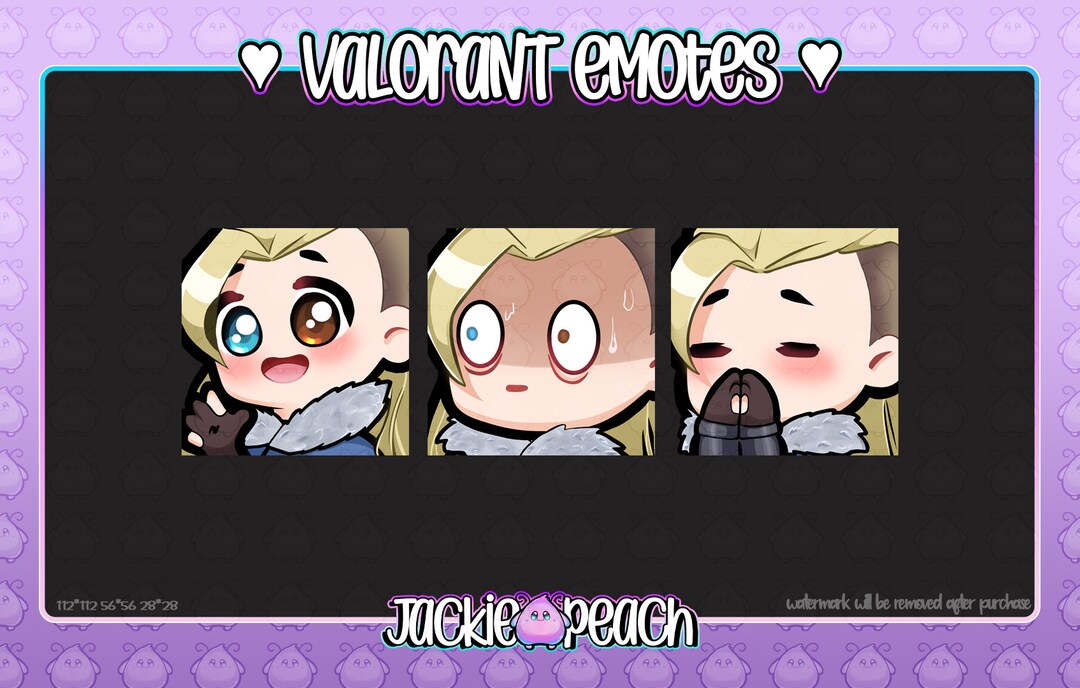 VALORANT Emotes SOVA PACK for Twitch / Discord / Youtube - Etsy