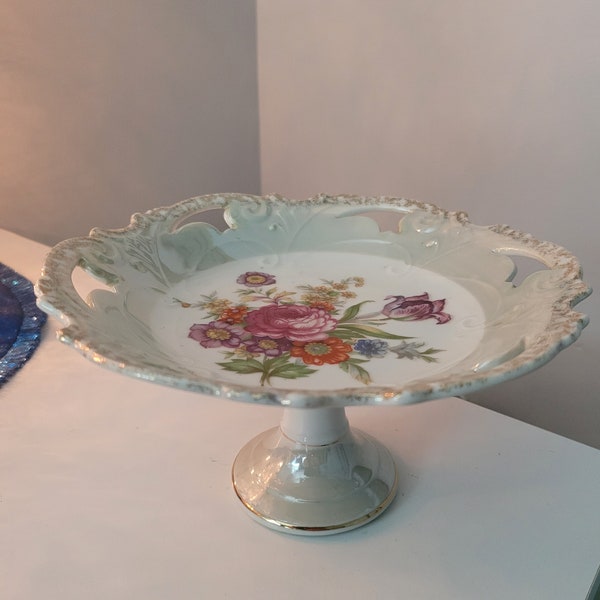 Pedestal Plate - Etsy