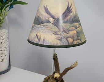 American Eagle Table Lamp - Etsy