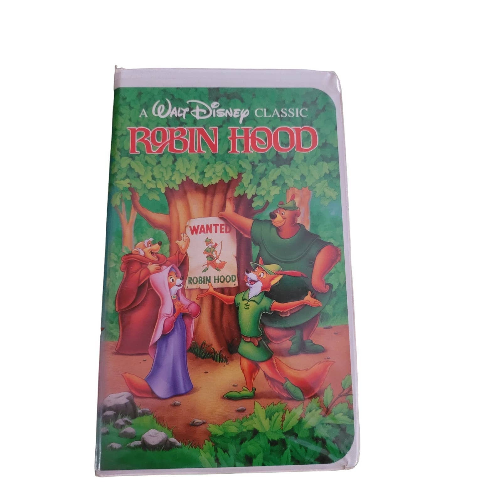 Vintage Robin Hood Disney VHS, Classic Animation, Retro Movie ...