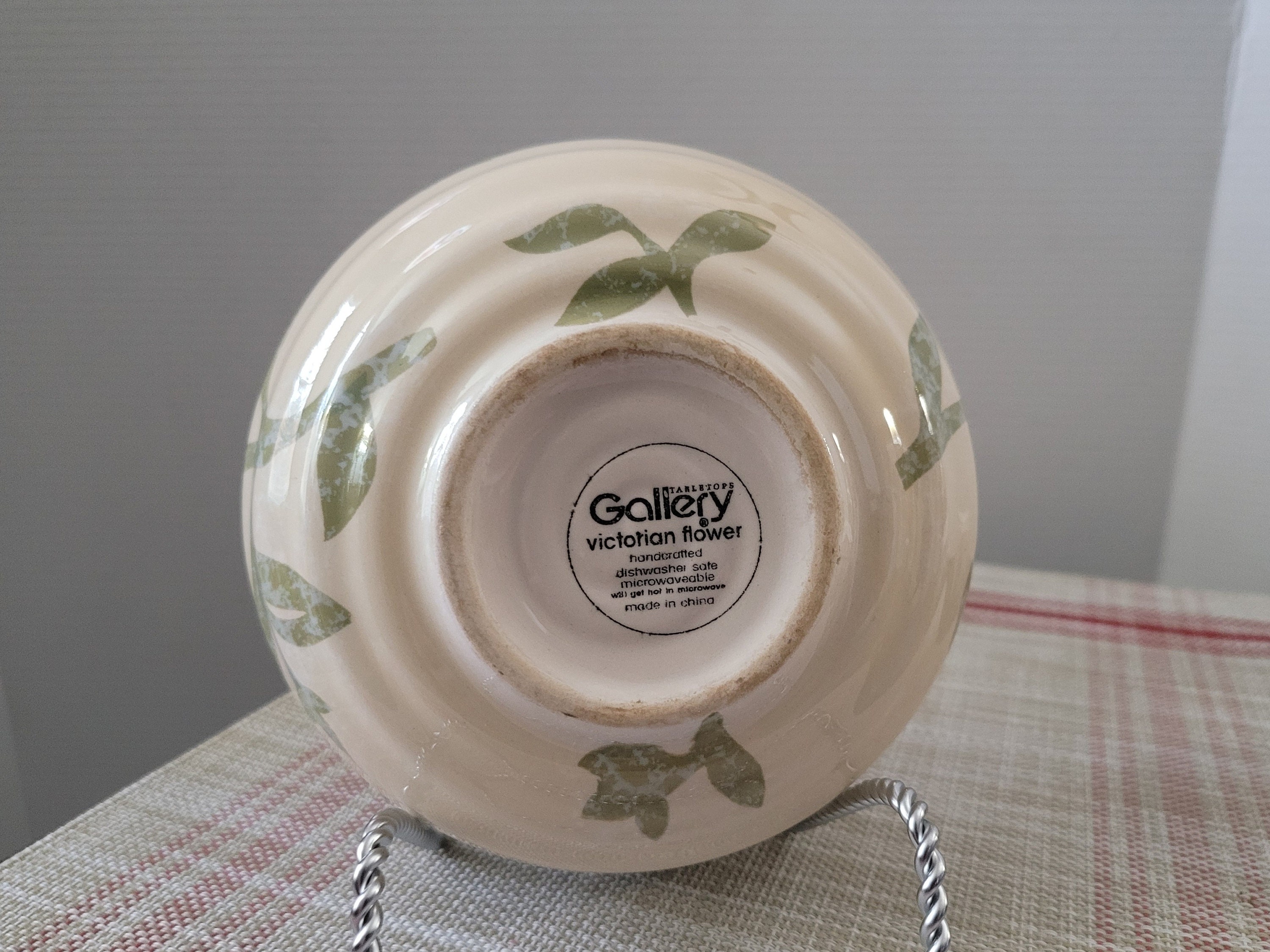 Victorian Flower Cereal Bowl, Tabletops Gallery - Etsy