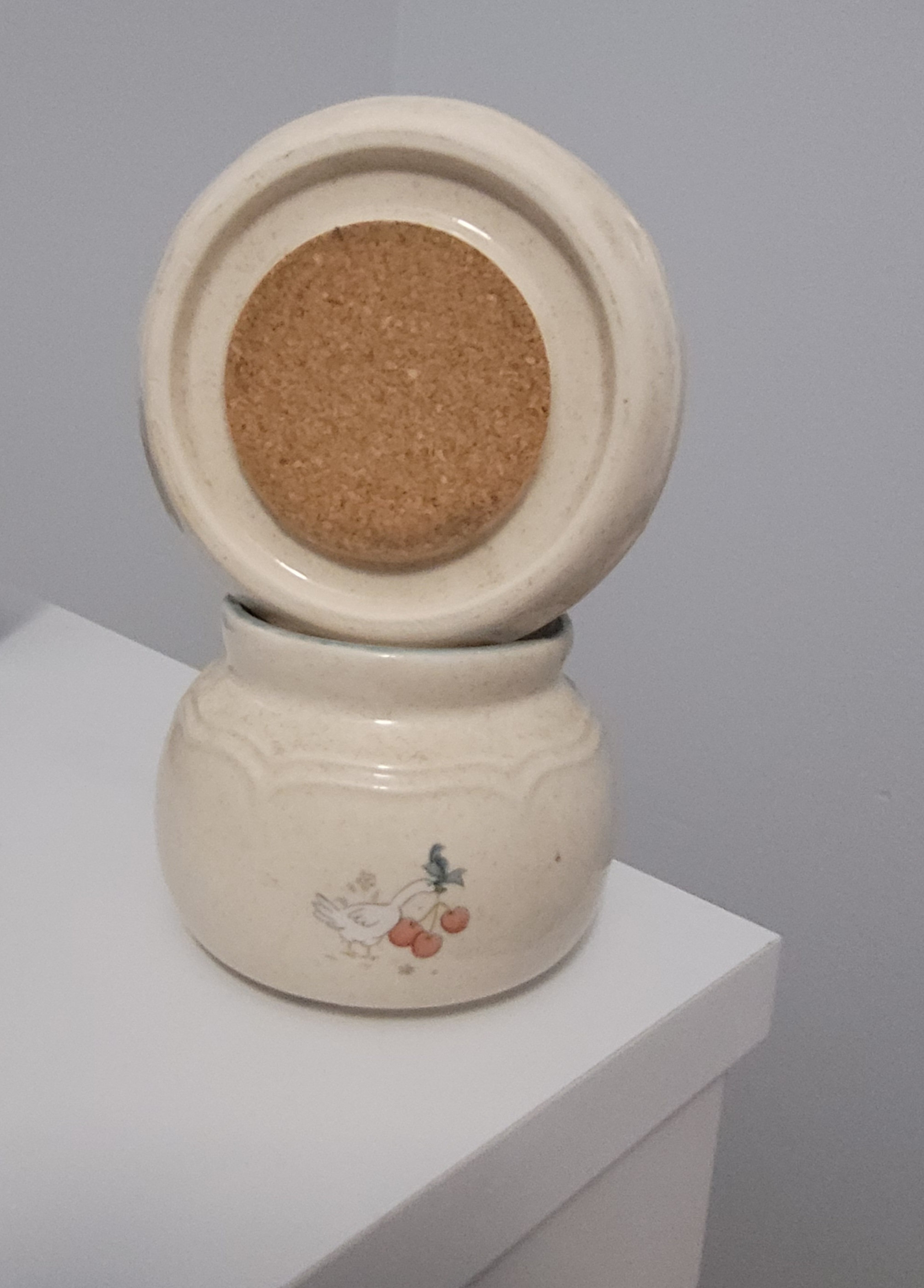 International China Stoneware, Country Geese, Whimsical Marmalade ...
