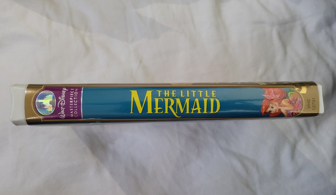 The Little Mermaid VHS, Disney's Masterpiece, the Little Mermaid Movie ...