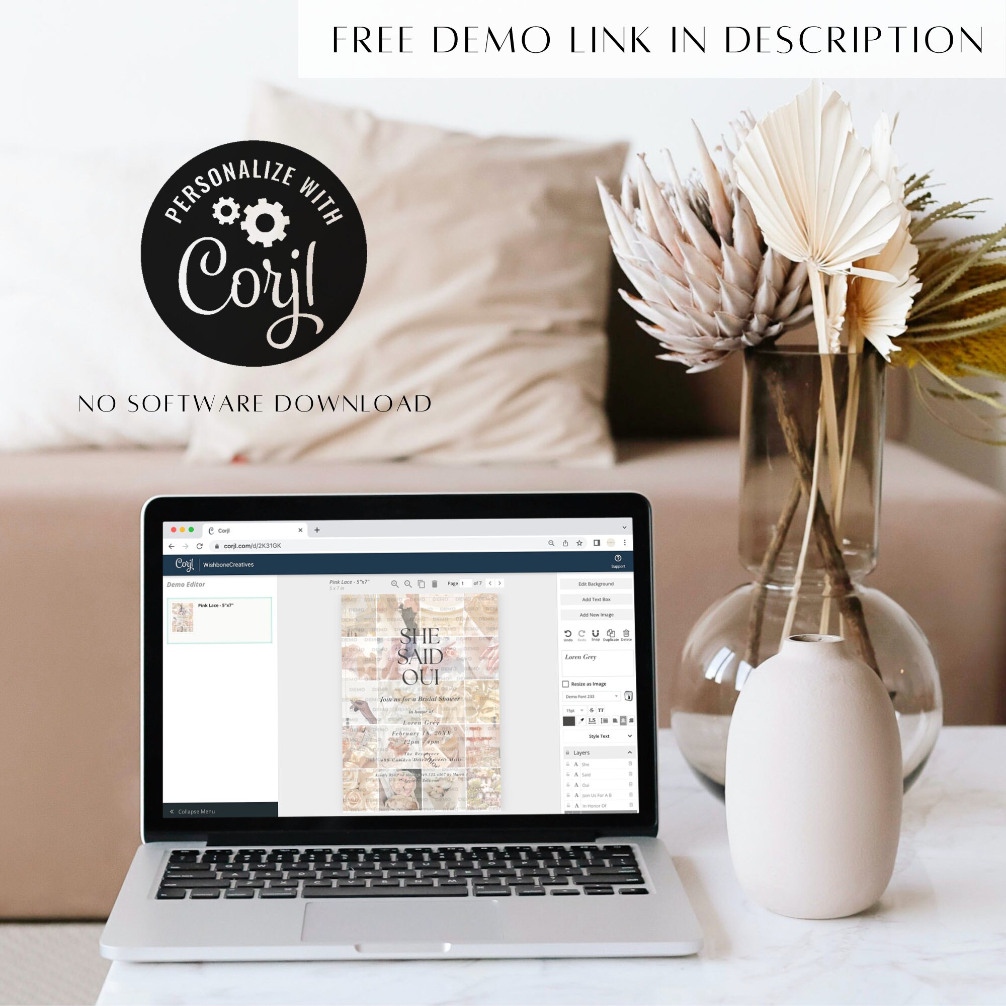 French Parisian Aesthetic Pink Lace She Said Oui Bisou Bisou - Etsy