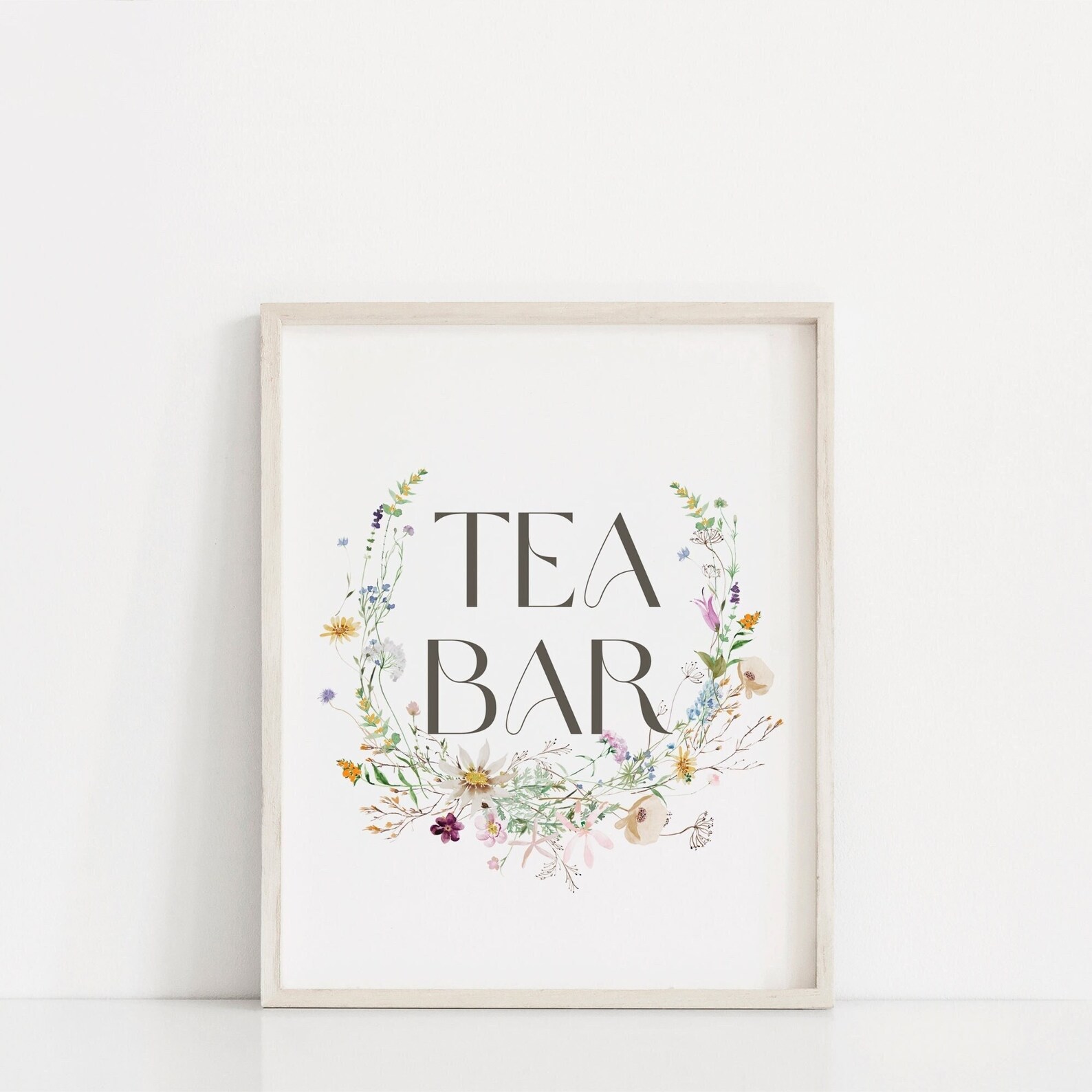 Boba Bubble Tea Bar Table Sign 8x10 - Etsy