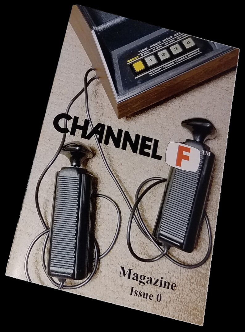 Channel F™ Official Hoodie With Channel F™ Magazine Issue 0 - Etsy