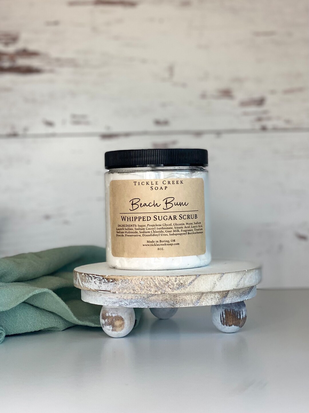 Beach Bum Whipped Sugar Scrub Body Scrub Body Polish Soap Beach Scrub ...