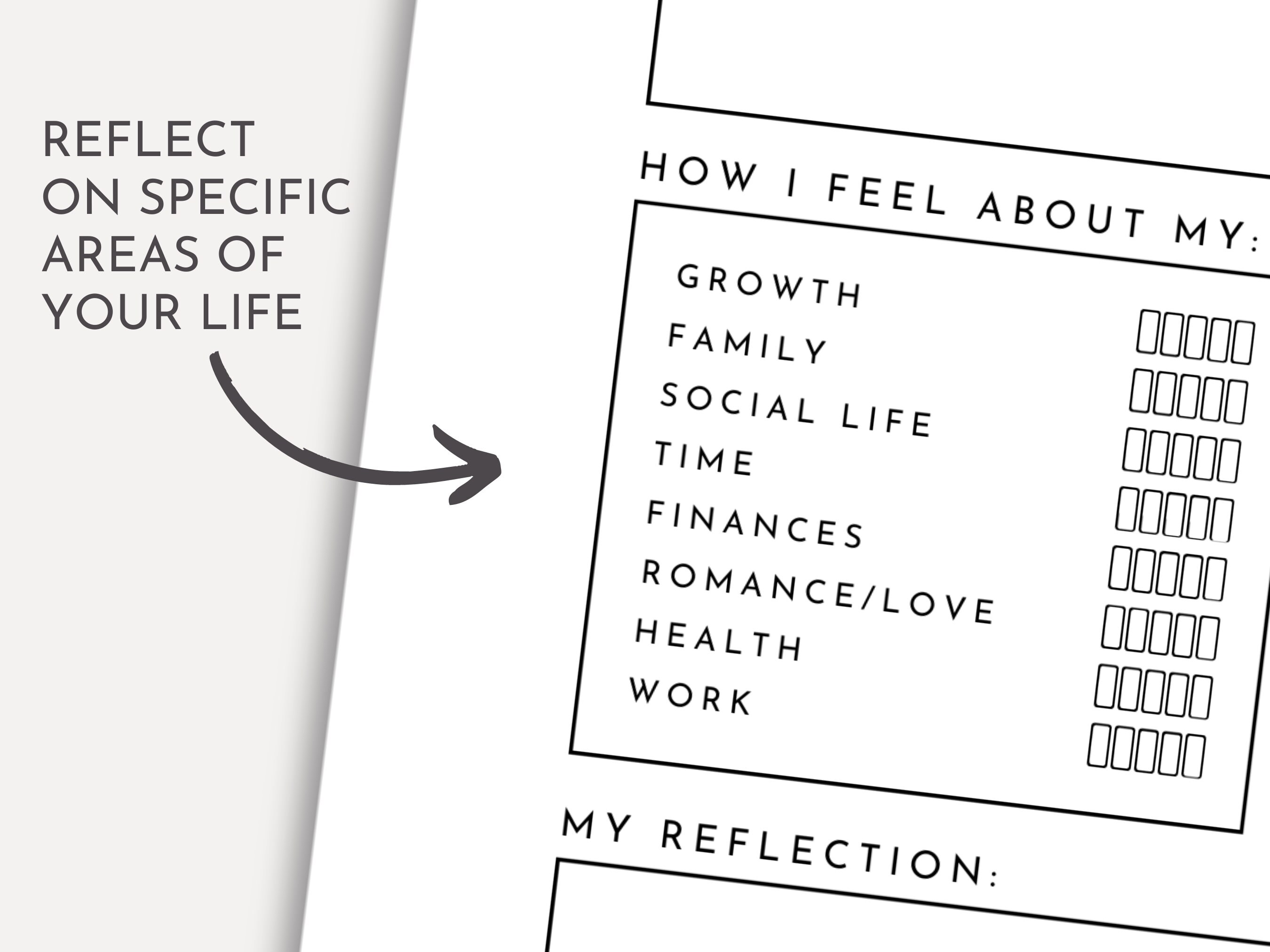 Monthly Review Printable, Monthly Reflection, Monthly Check In, Monthly ...