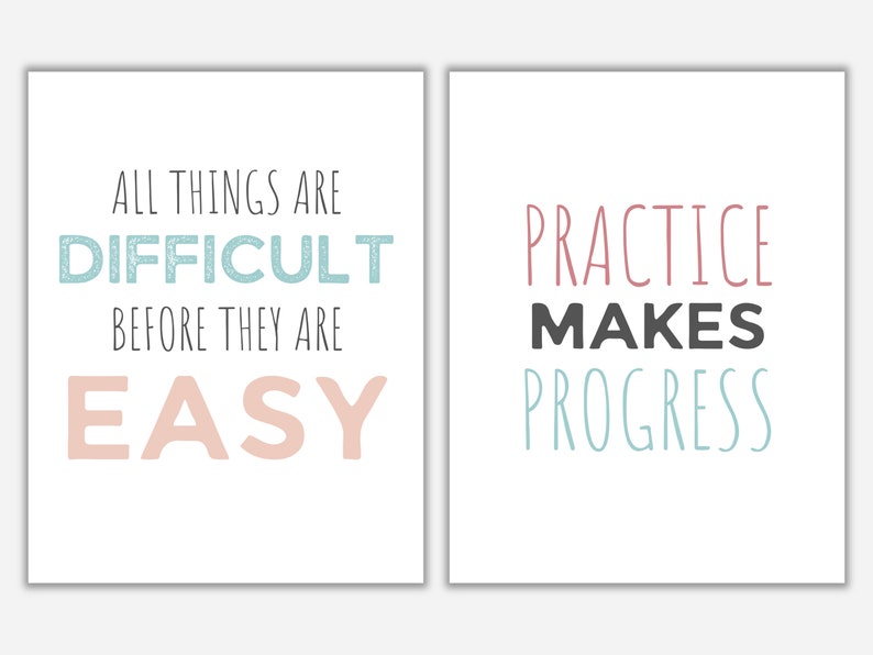 Growth Mindset Classroom Printable Posters, Growth Mindset Posters ...