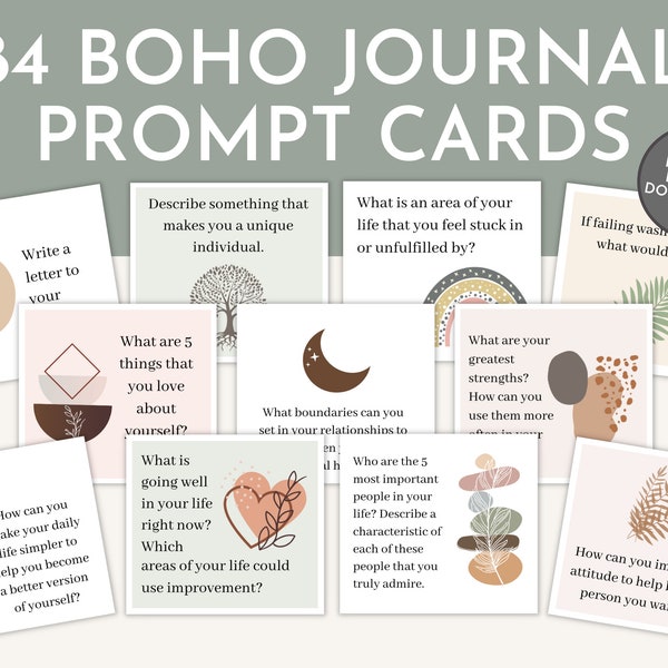 Prompt Cards - Etsy