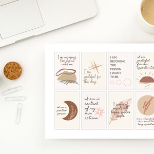 Boho Affirmation Cards BOHO Motivational Cards Printable - Etsy Canada