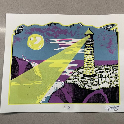 Chrysanthemum Screen Print - Etsy