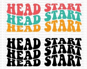 Head Start Vibes Svg - Etsy