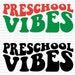 Preschool Vibes Svg Preschool Svg Back to School Svg School - Etsy