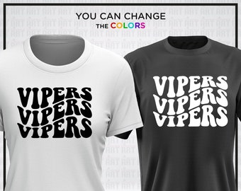 Vipers Mascot Svg - Etsy