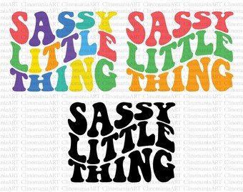 Sassy Little Thing Png - Etsy