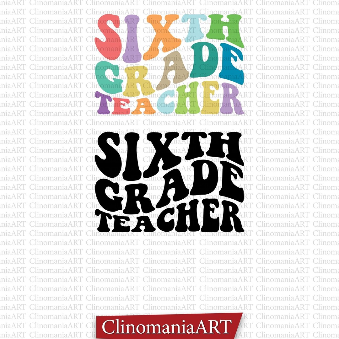 SVG de sexto grado, camisa de la escuela svg, svg de regreso a la ...