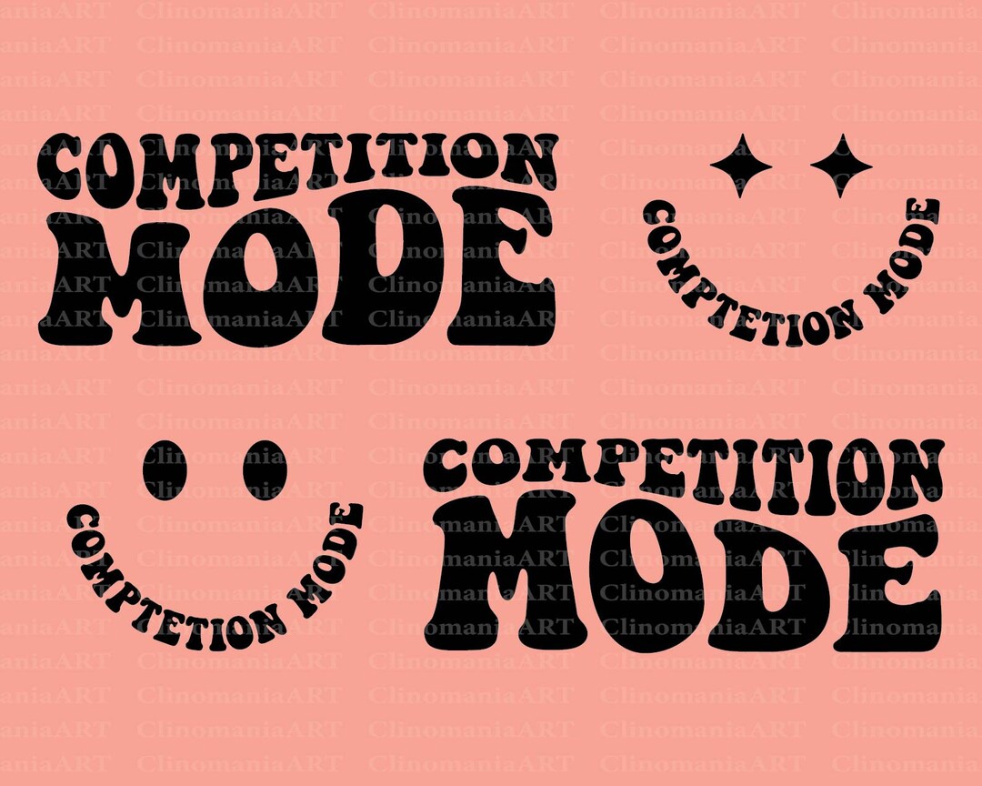 Competition Mode Svg Cheerleader Svg Cheer Mom Svg Game Day - Etsy