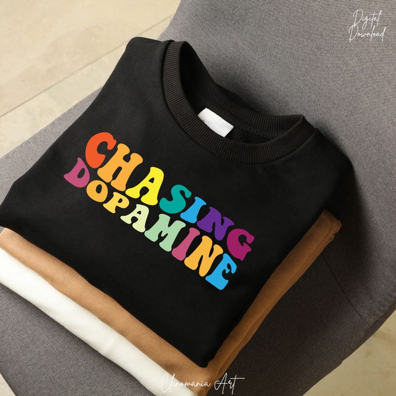 Chasing Dopamine Svg Mental Health Svg Motivational Svg - Etsy Hong Kong