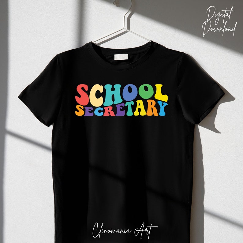 School Secretary Svg, Back to School Svg, Secretary Vibes Svg ...