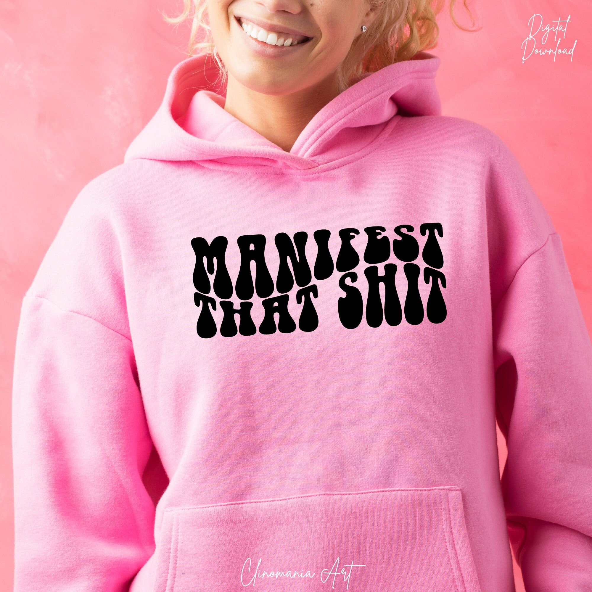 Manifest That Shit Svg You Are Enough Svg Positive Svg Self - Etsy