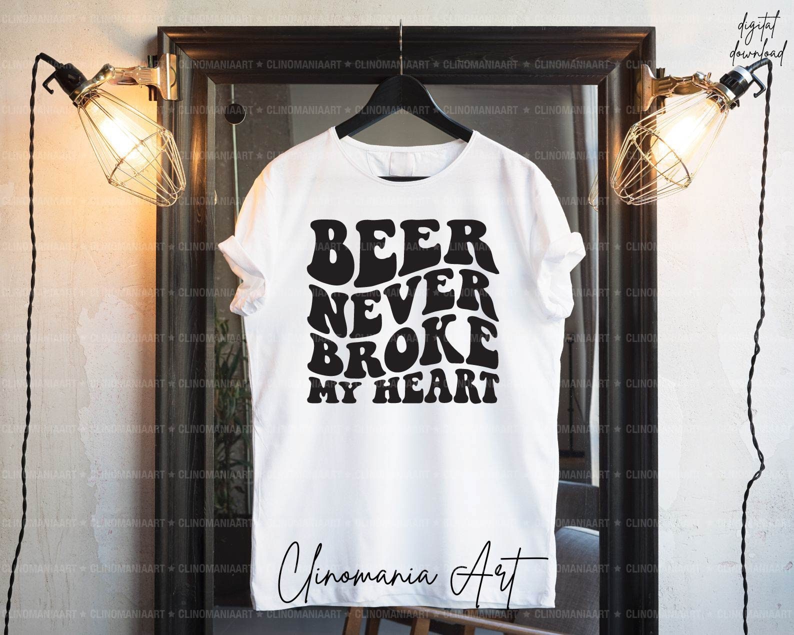 Beer Never Broke My Heart Svg Funny Alcohol Svg Adult Humor - Etsy