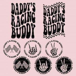 Daddy's Racing Buddy Svg, Race Kid Svg, Racing Lover Svg, Race Png ...