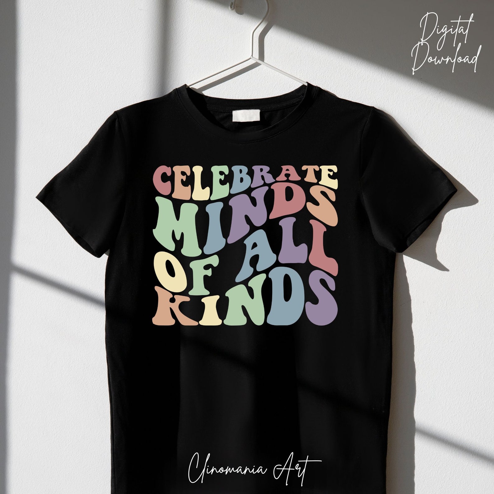 Celebrate Minds of All Kinds Svg Autism Svg Special - Etsy