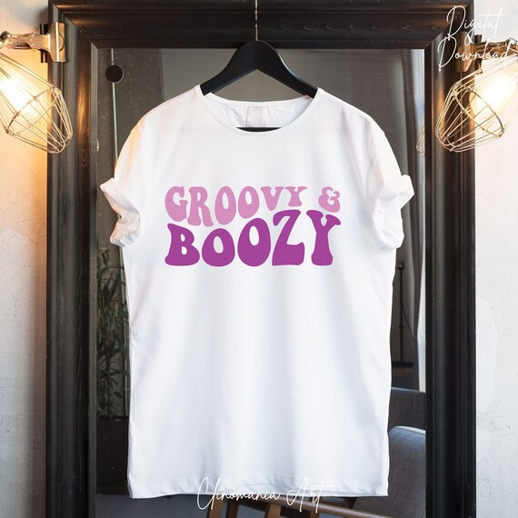 Groovy and Boozy Svg Bridal Party Svg Bachelorette Party - Etsy