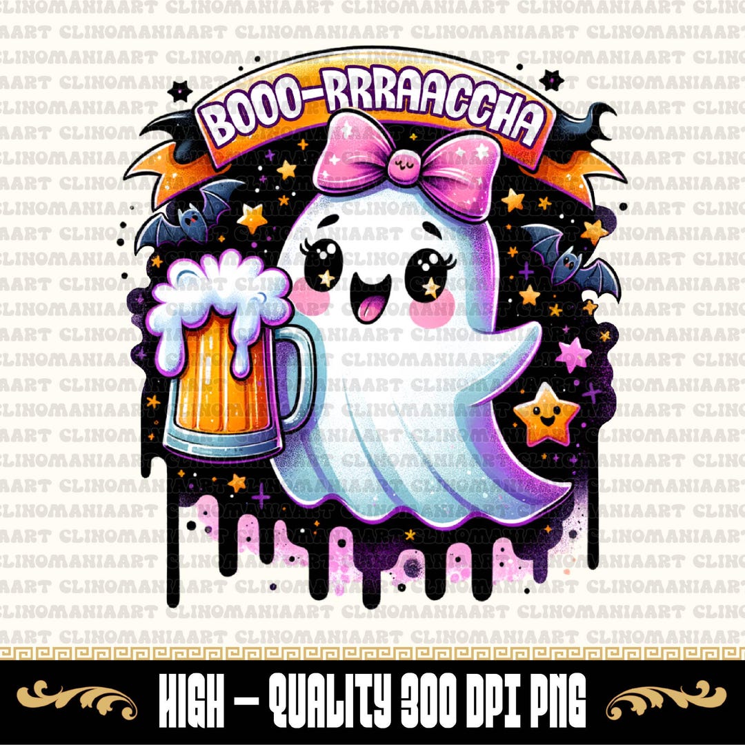 Boo Rracha Png, Halloween Ghost Png, Drunk Ghost Png, Funny Halloween ...