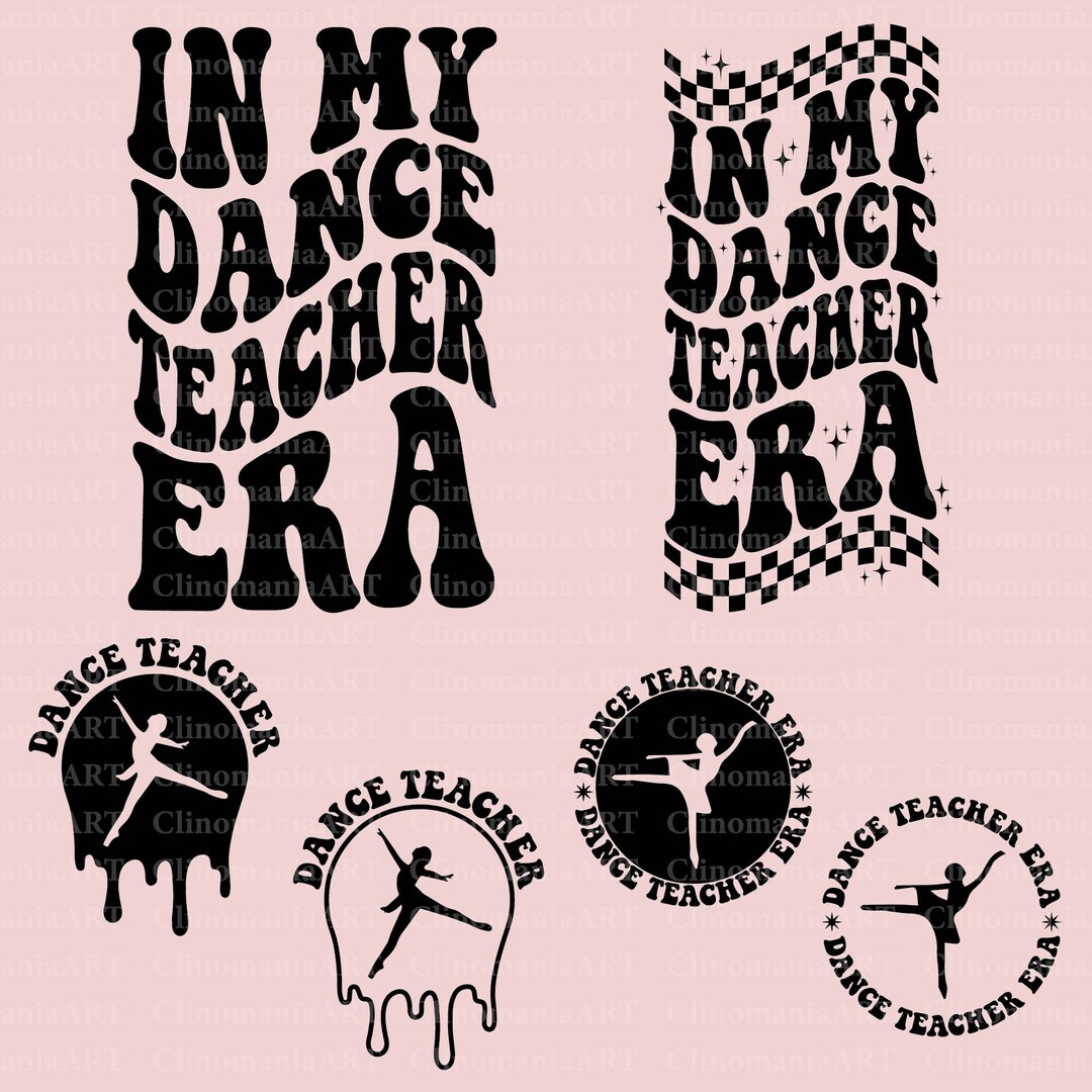 In My Dance School Era Svg, Dance School Svg, Dance Lover Svg, Dance ...