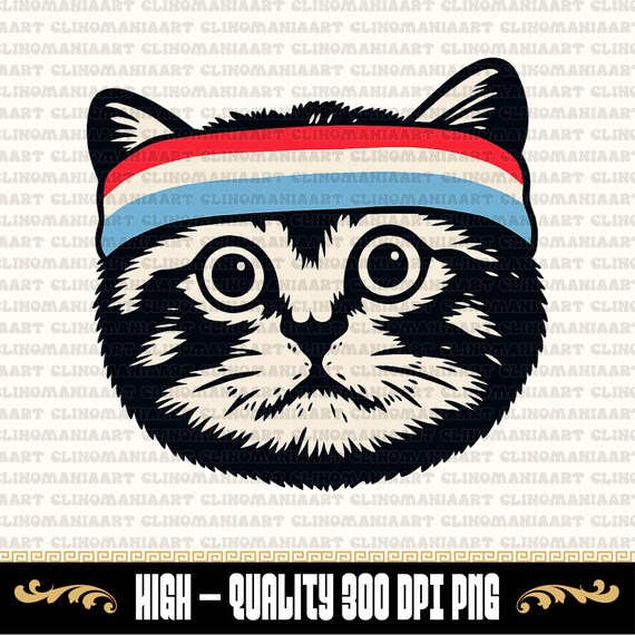 Gato Patriótico Gato Patriótico Con Traje De Bandera Estadounidense
