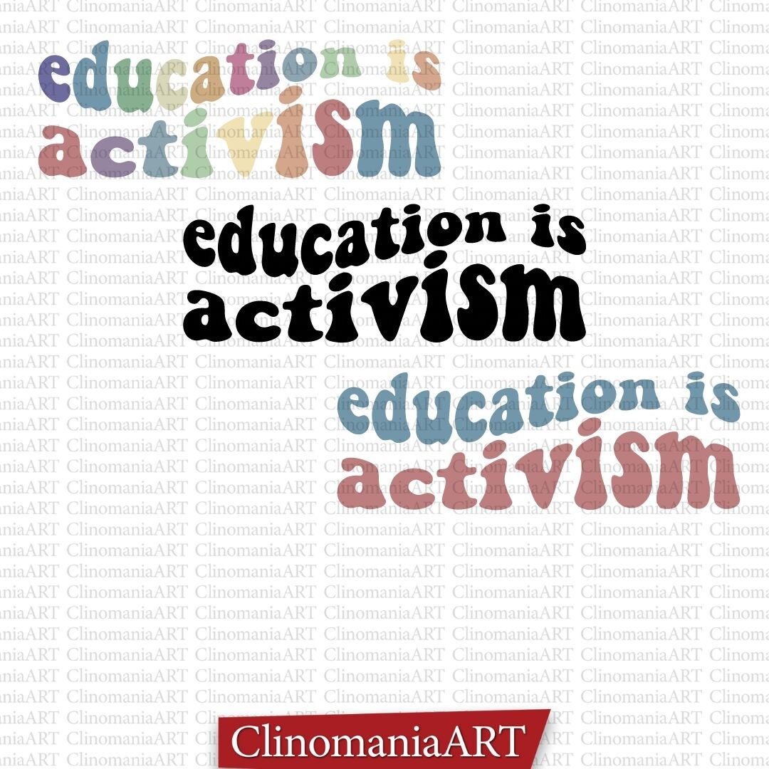 Education is Activisim Svg, School Svg, Back to School Svg, Feminist ...