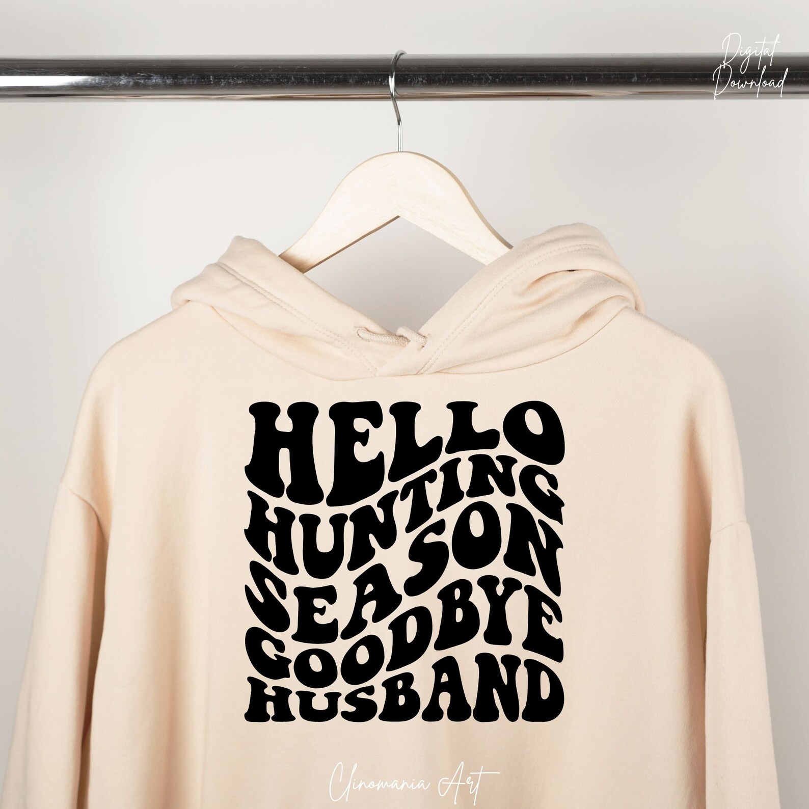 Hello Hunting Season Goodbye Husband Svg, Hunting Season Svg, Hunting ...